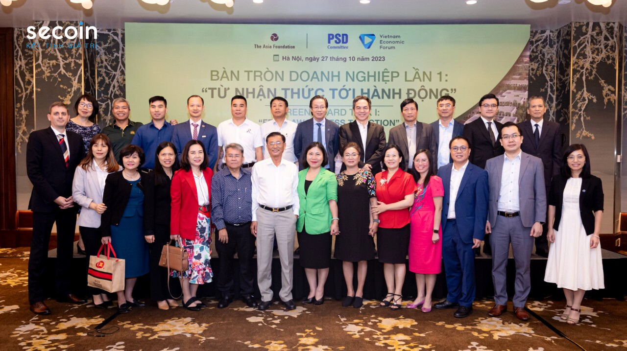 Secoin tham gia Green Board Talk 1 – Bàn tròn Doanh nghiệp xanh lần thứ nhất